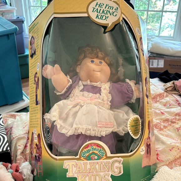 Cabbage Patch Kids | Toys | 987 Cabbage Patch Talking Kid In Box | Poshmark
